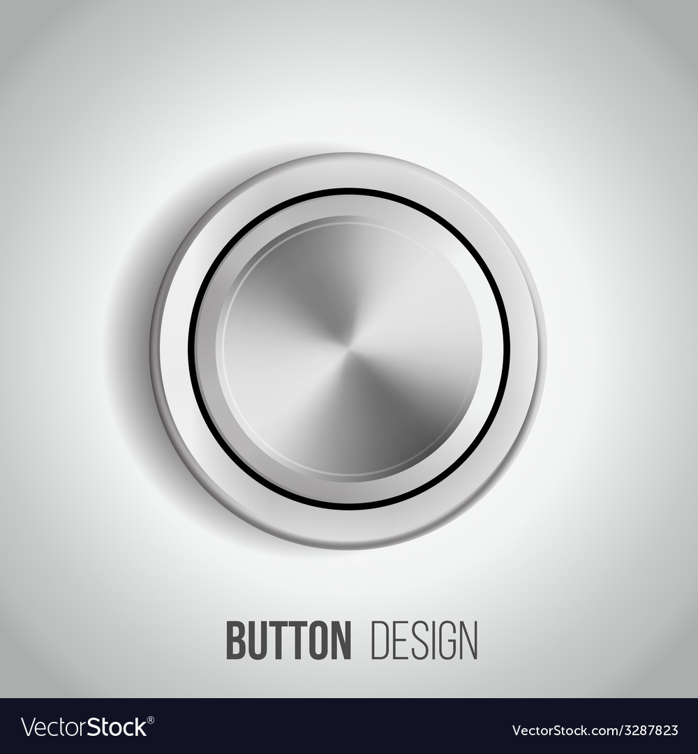 Button Royalty Free Vector Image - VectorStock
