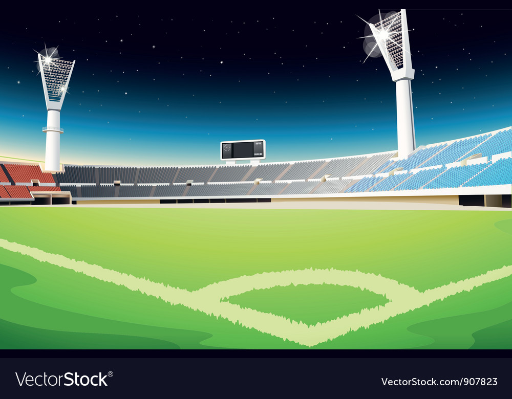 Sporting stadium Royalty Free Vector Image - VectorStock
