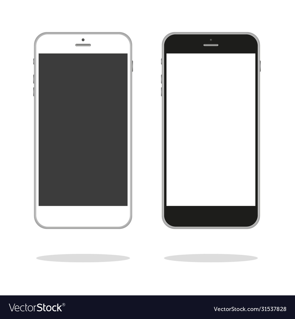 Smartphone mobile phone isolated realistic Vector Image