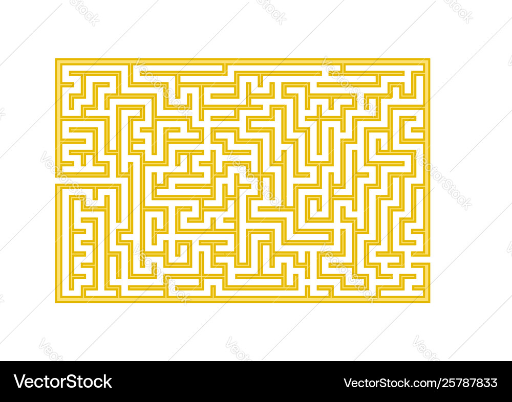 Abstract labyrinth game for kids puzzle Royalty Free Vector