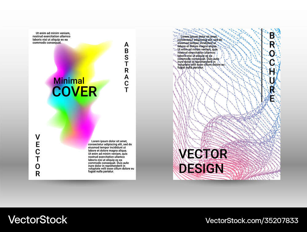 Modern musical covers Royalty Free Vector Image