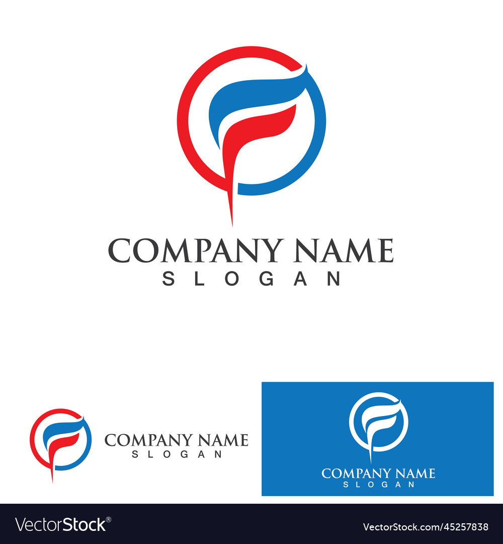 F letter icon Royalty Free Vector Image - VectorStock