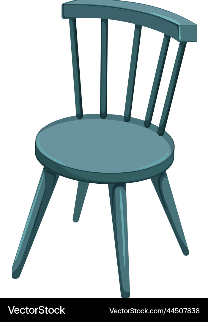 Interior kid chair cartoon Royalty Free Vector Image