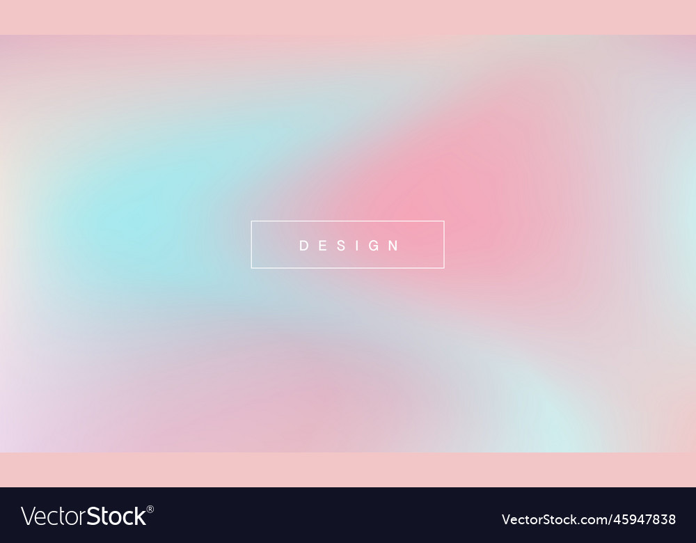 Pastel abstract gradient backgrounds soft tender Vector Image