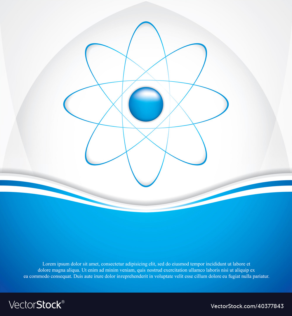 Atom Royalty Free Vector Image - VectorStock