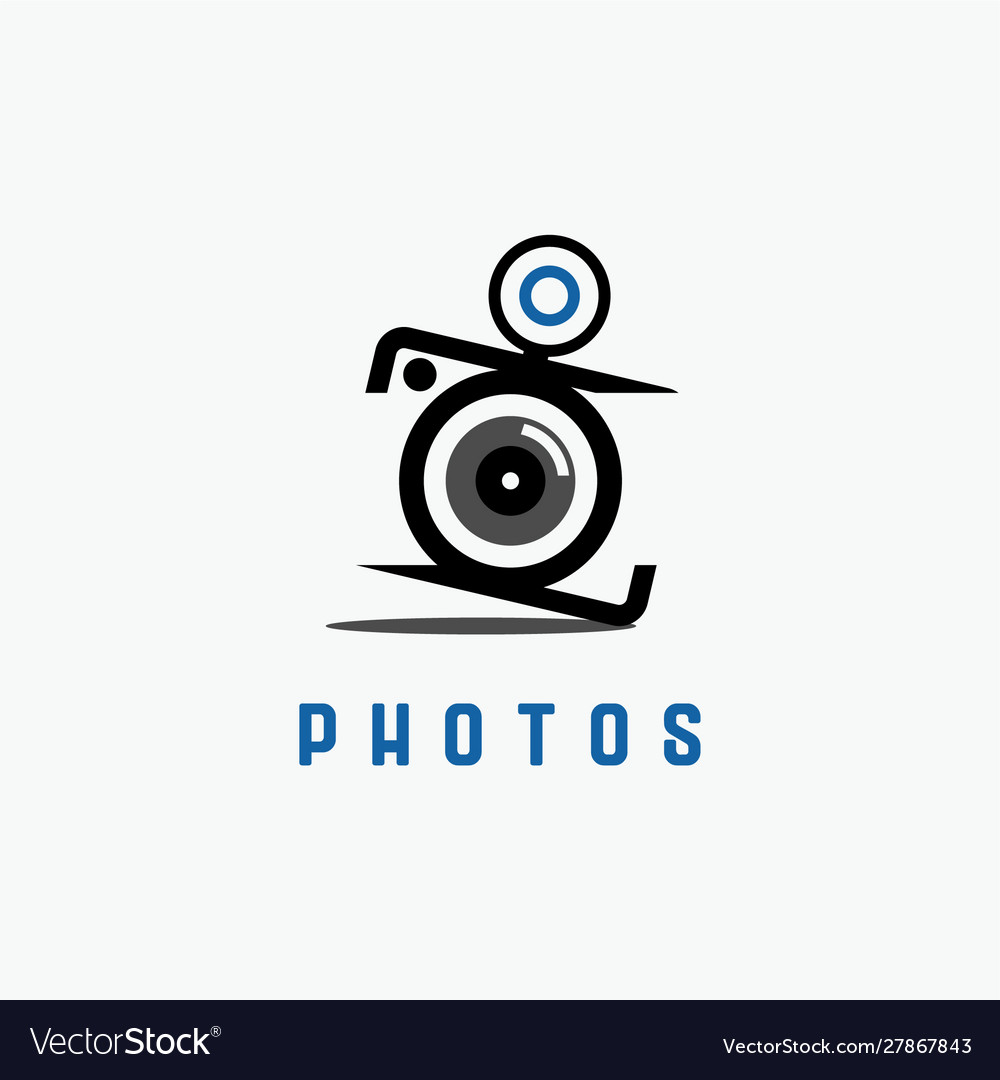 Camera logo Royalty Free Vector Image - VectorStock