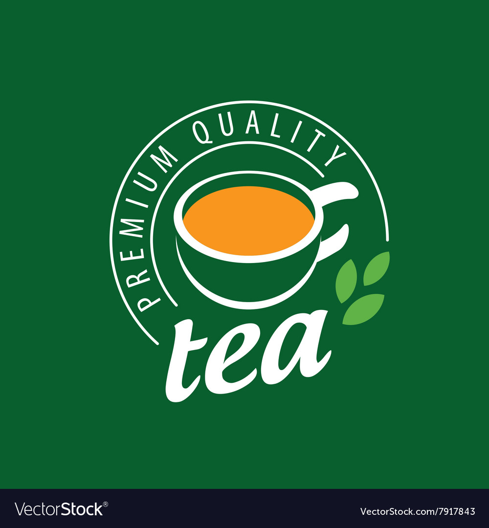 Logo tea Royalty Free Vector Image - VectorStock