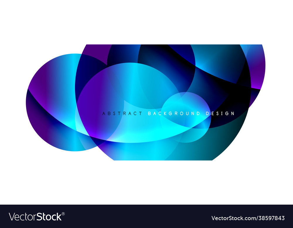 Trendy simple fluid color gradient abstract Vector Image