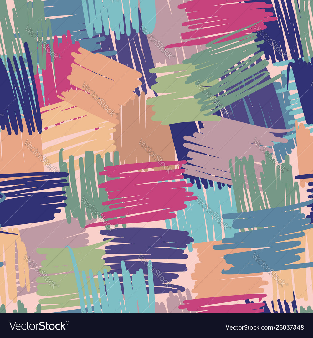 Geometric chaotic lines seamless pattern abstract Vector Image Geometric chaotic lines seamless pattern abstract Vector Image