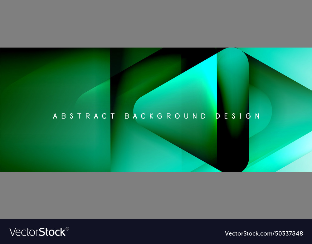 Shadow and light triangle background dynamic Vector Image