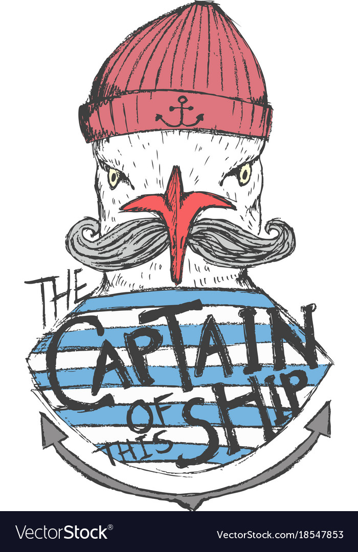 Captain Royalty Free Vector Image - VectorStock