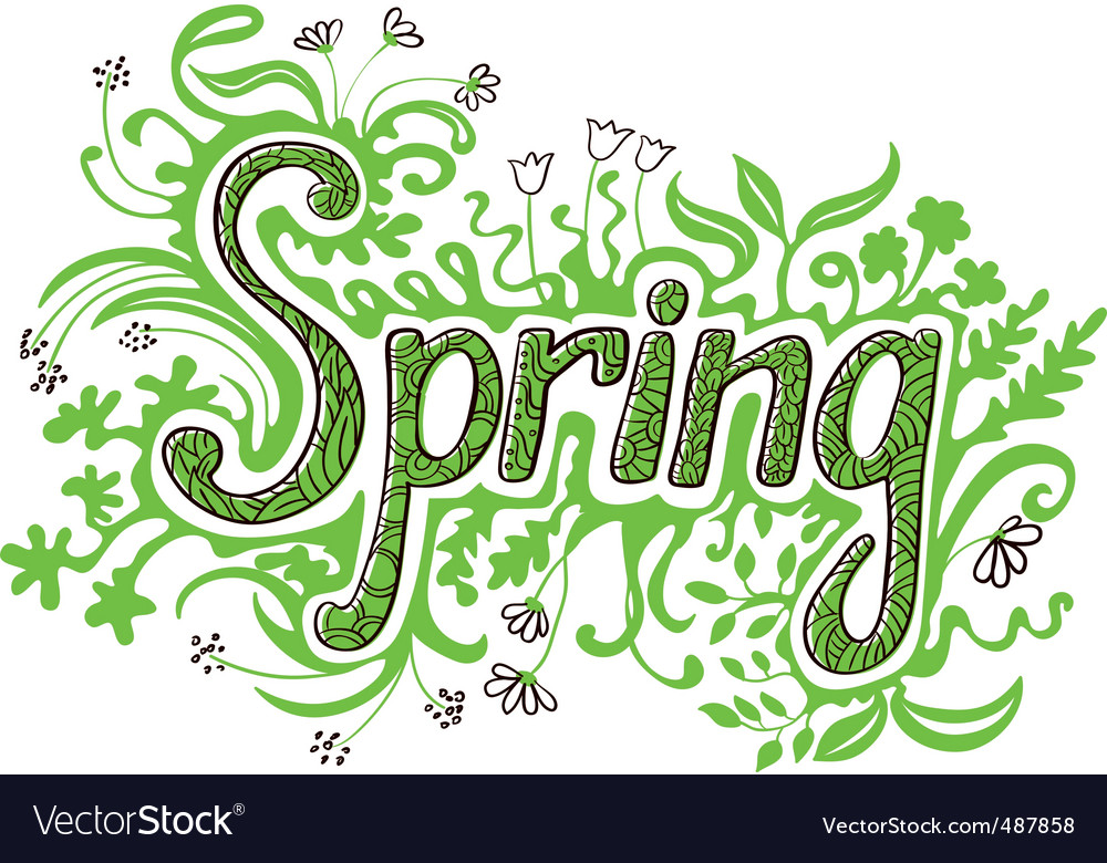 Spring Royalty Free Vector Image - VectorStock