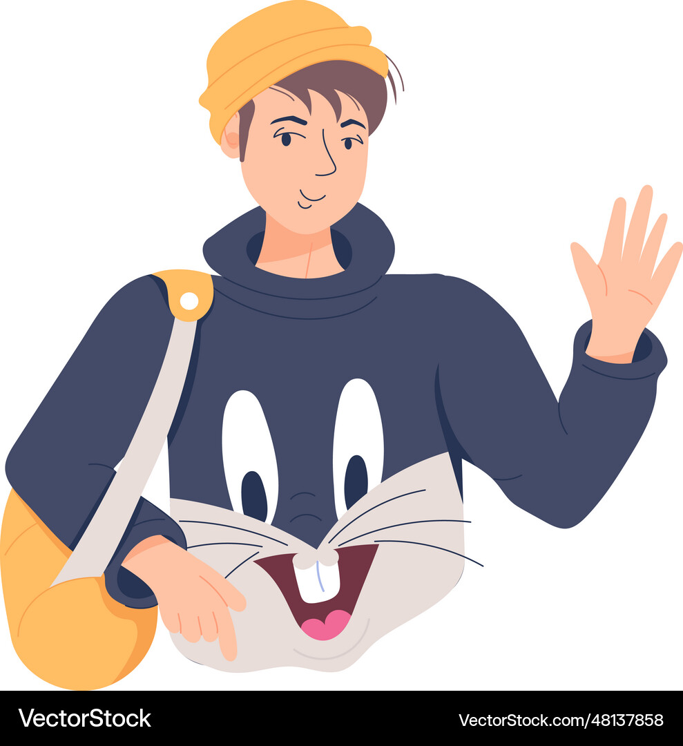 Teen boy Royalty Free Vector Image - VectorStock
