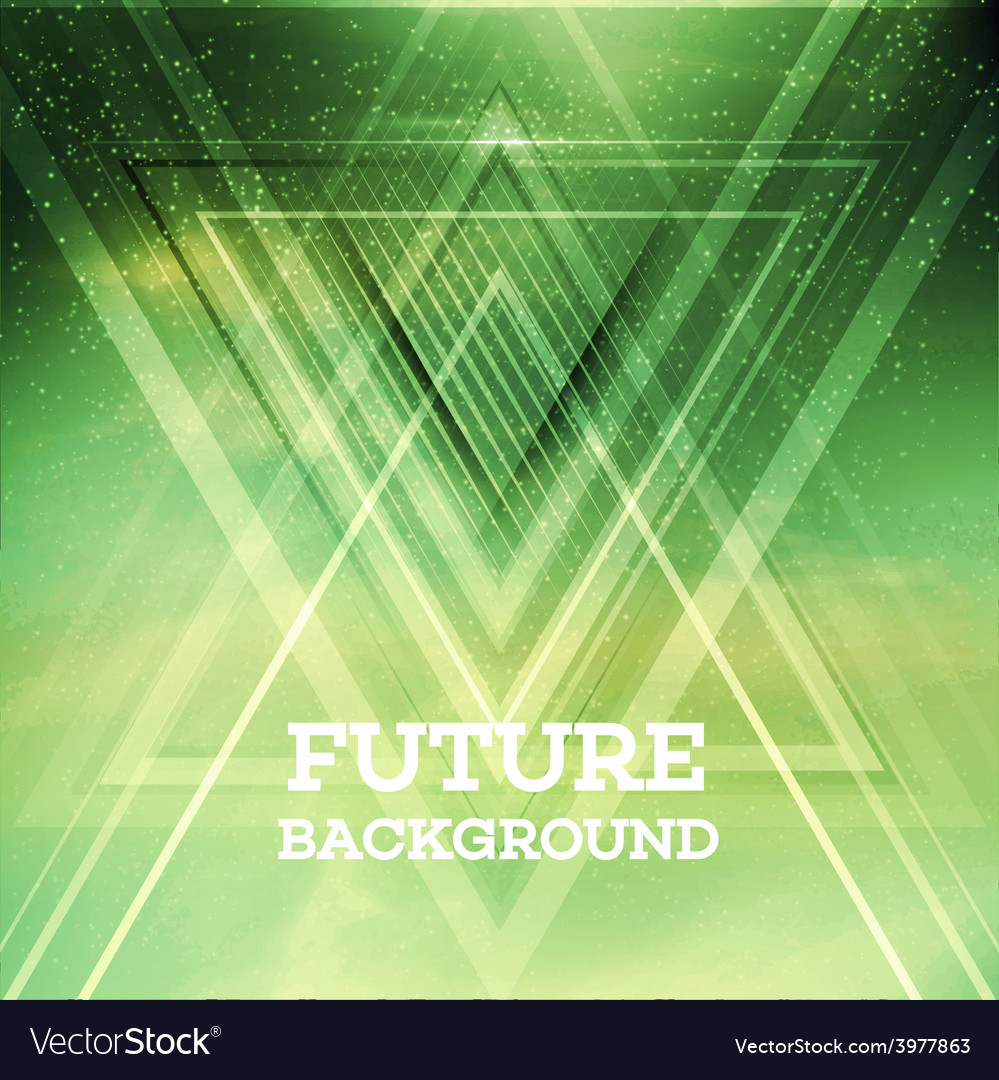 Abstract triangle future background Royalty Free Vector