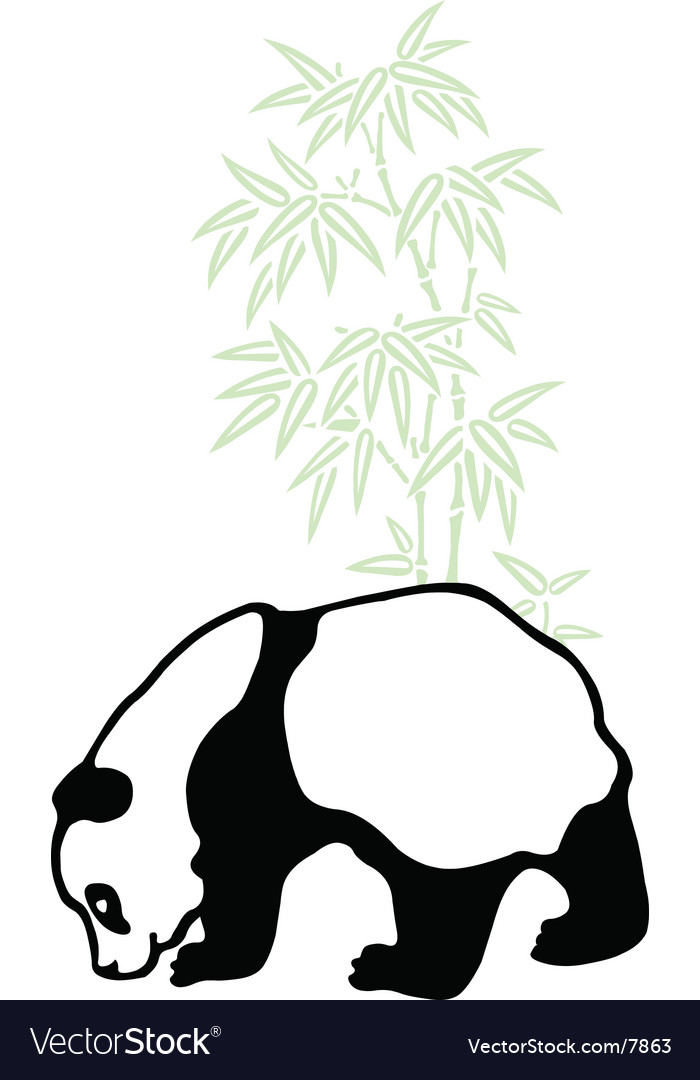 Panda Royalty Free Vector Image - VectorStock