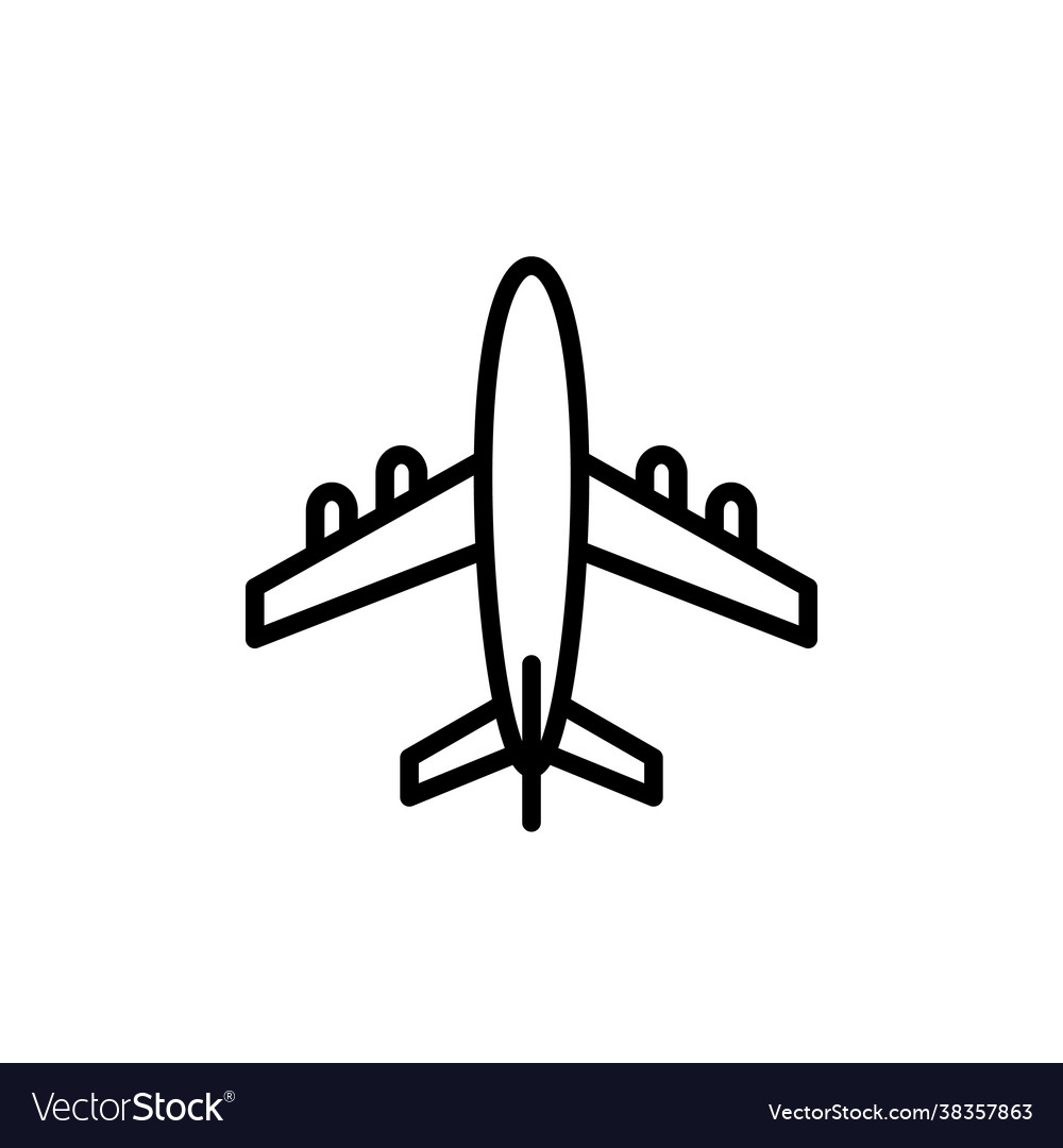 Plane Royalty Free Vector Image - VectorStock