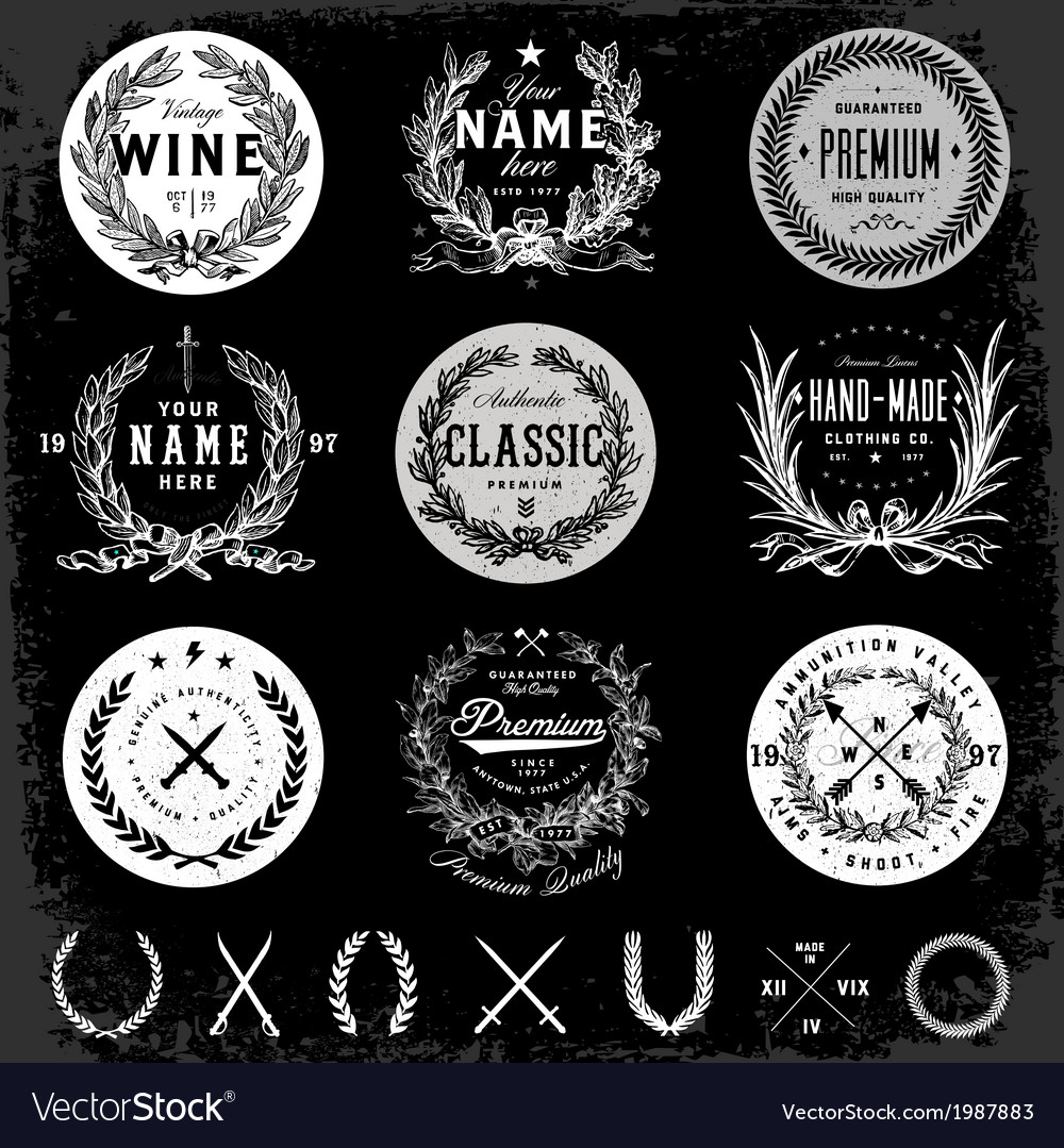 Fancy design elements Royalty Free Vector Image