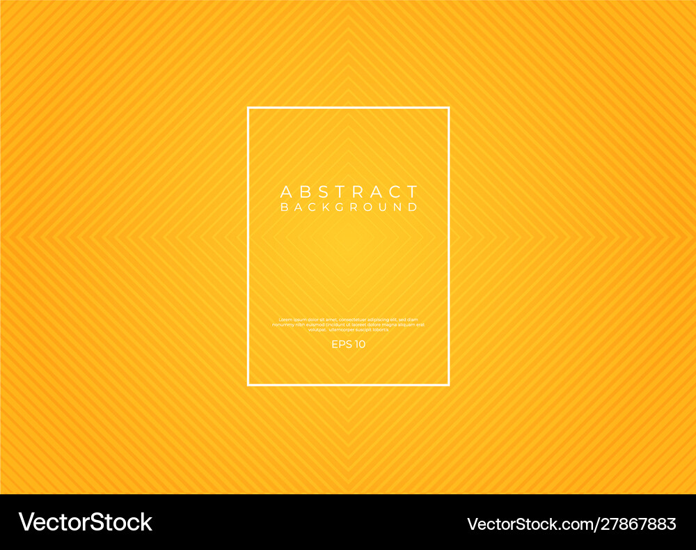 Modern background minimal design color yellow Vector Image