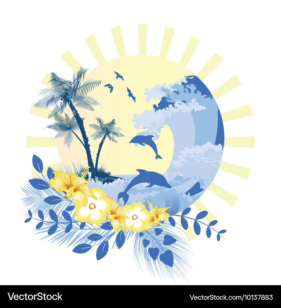Summer Royalty Free Vector Image - VectorStock