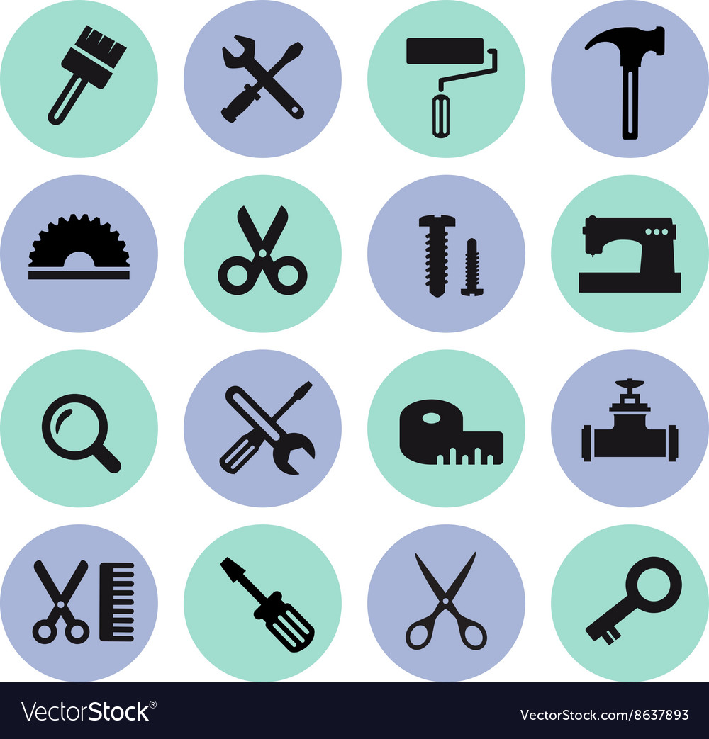 Flat computer icons Royalty Free Vector Image - VectorStock
