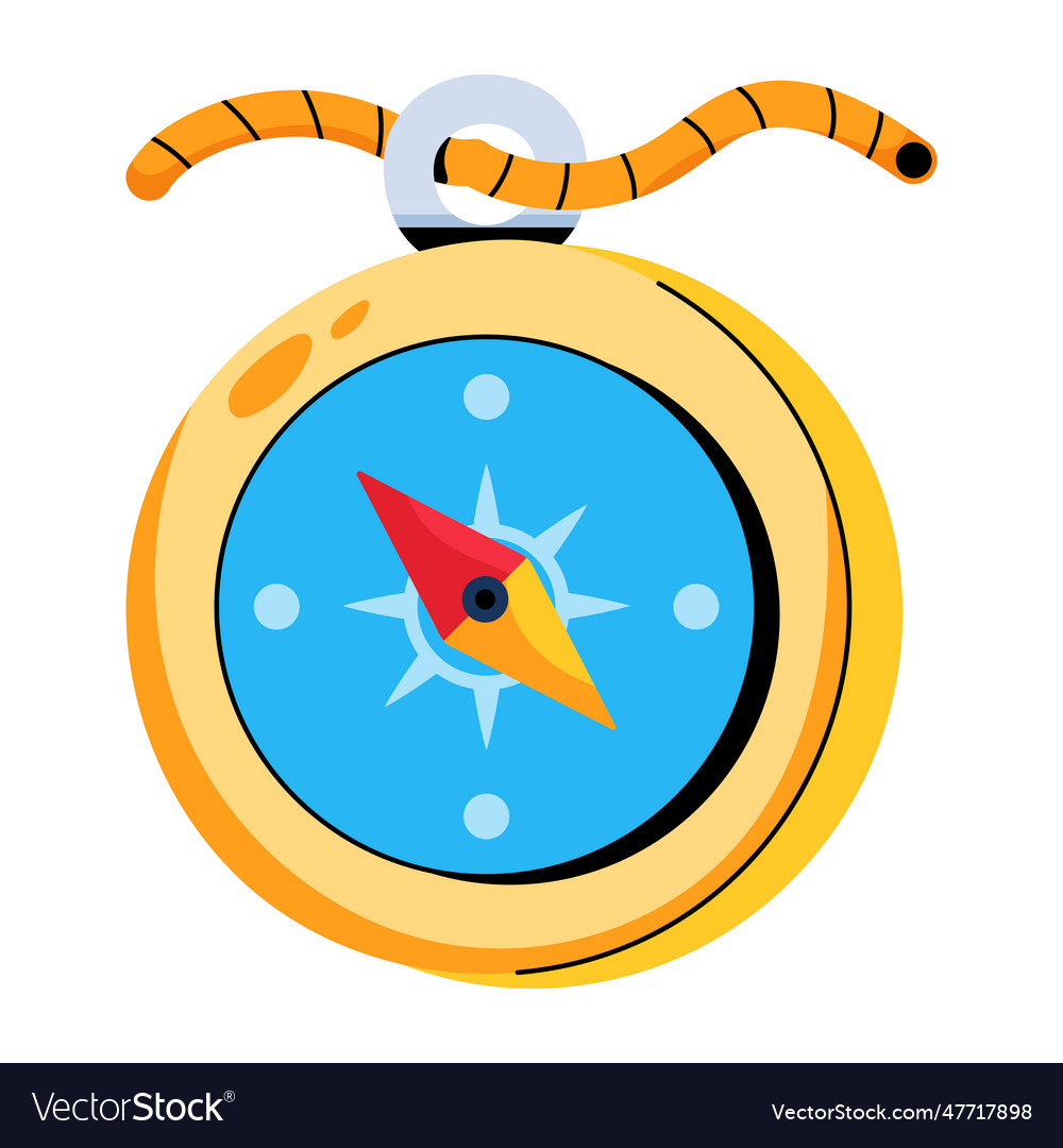 Compass guide Royalty Free Vector Image - VectorStock