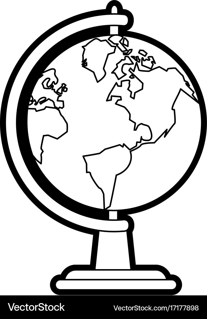 Isolated planet design Royalty Free Vector Image
