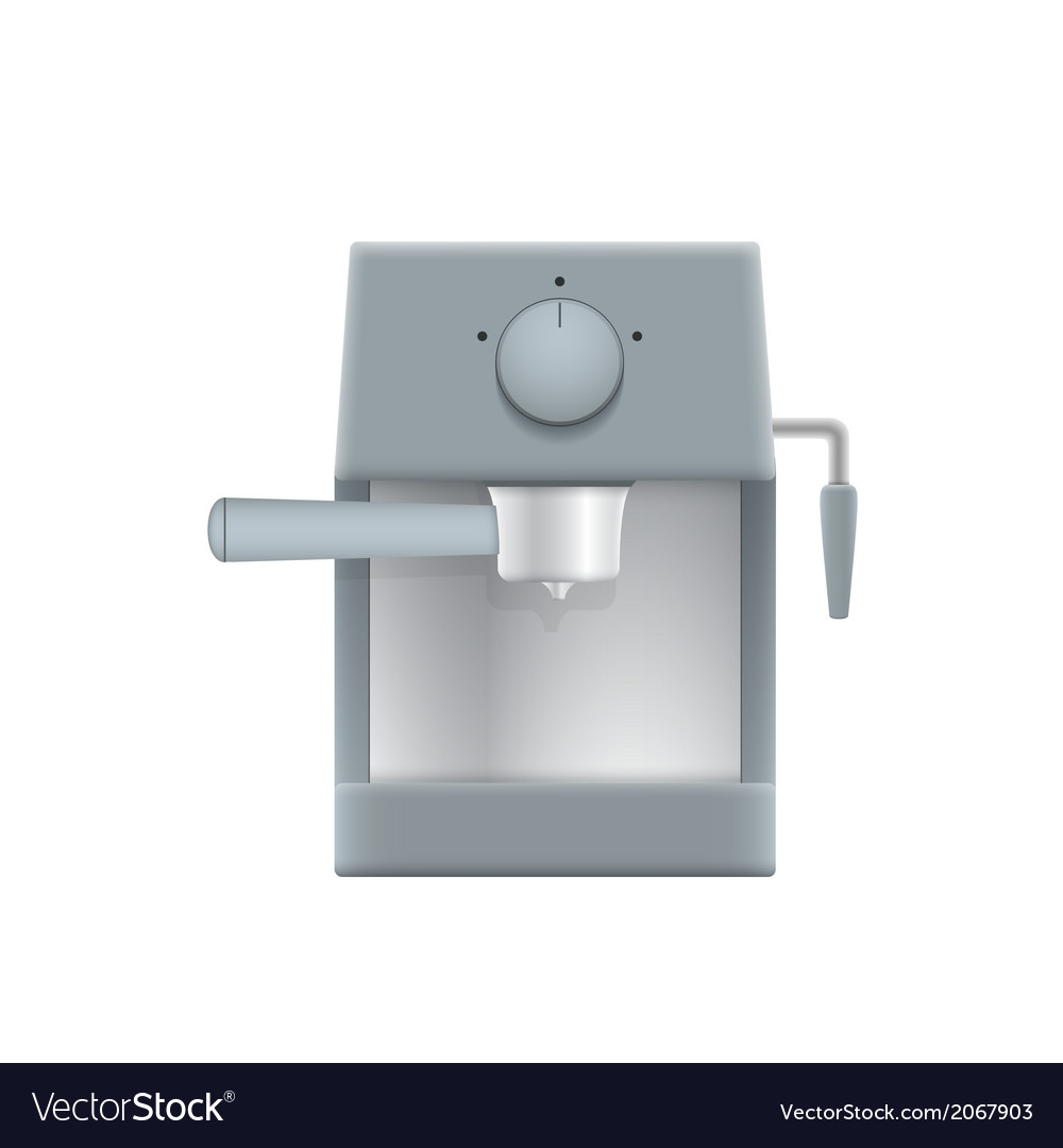 Coffee machine Royalty Free Vector Image - VectorStock