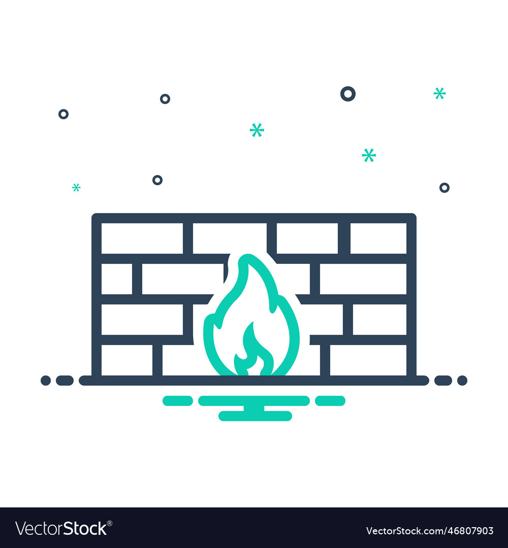 Firewall Royalty Free Vector Image - VectorStock