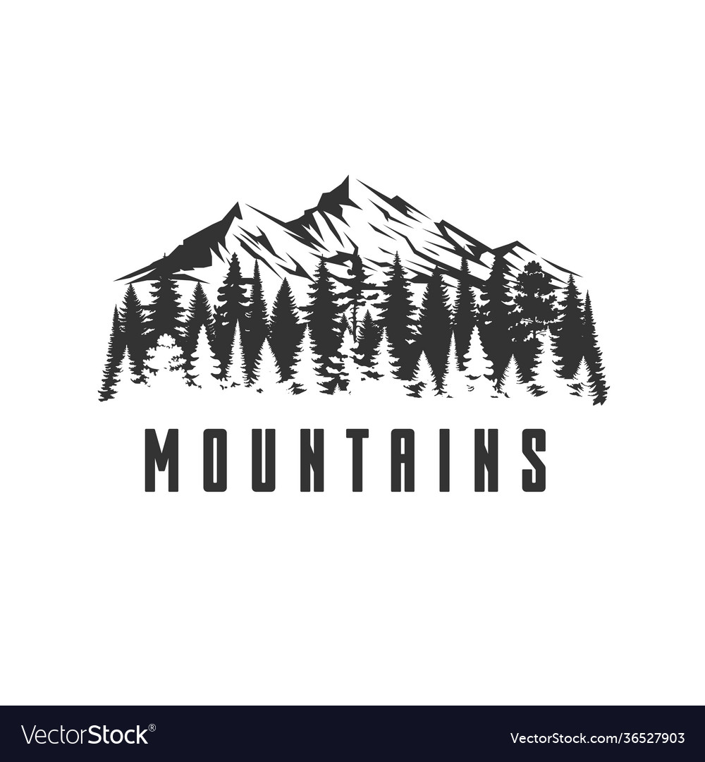 Mountain Royalty Free Vector Image - VectorStock