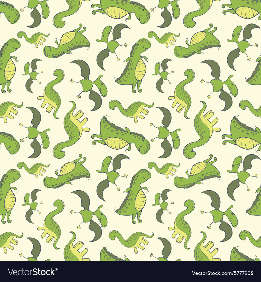 Dino Royalty Free Vector Image Vectorstock