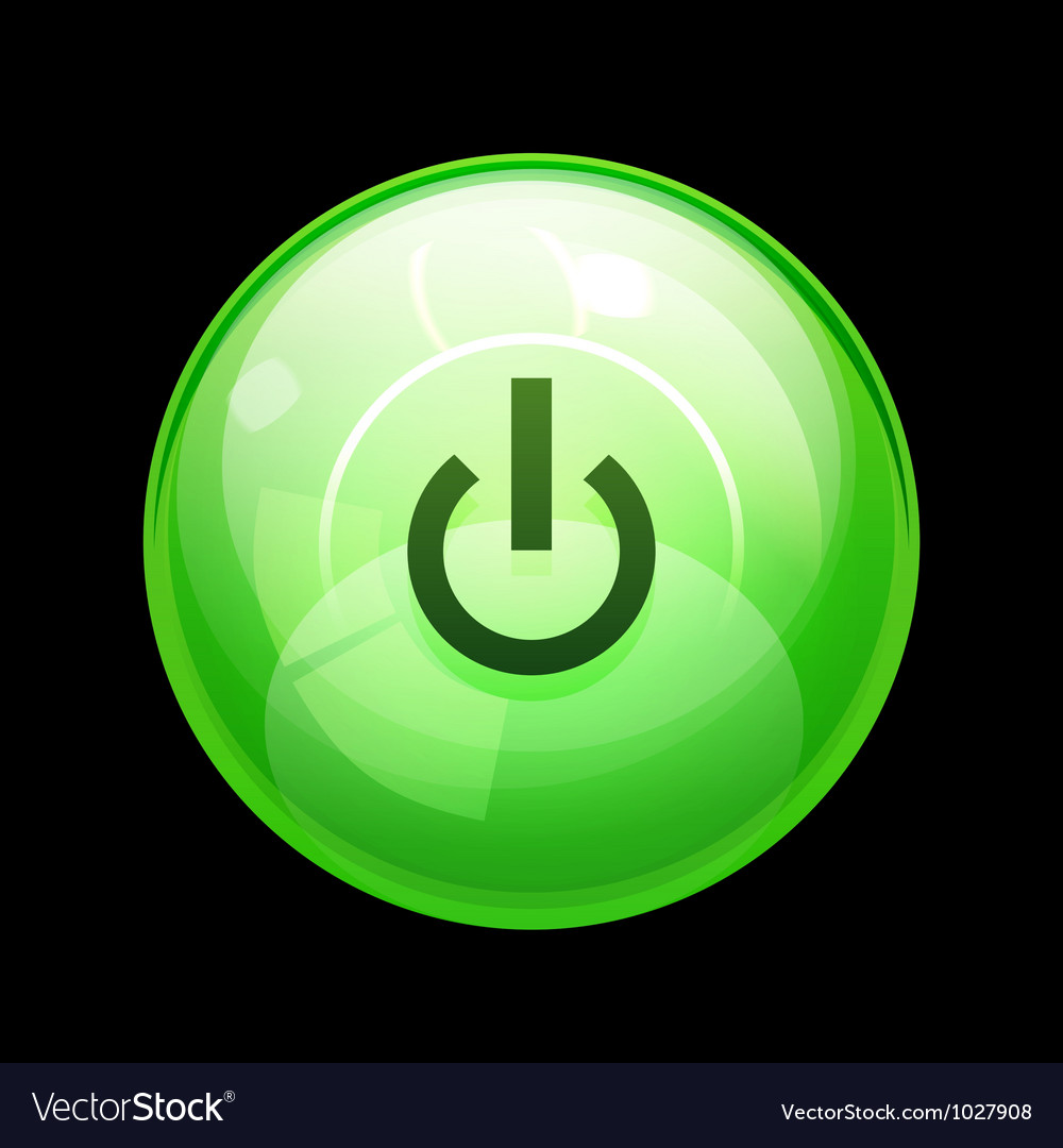 Power button Royalty Free Vector Image - VectorStock