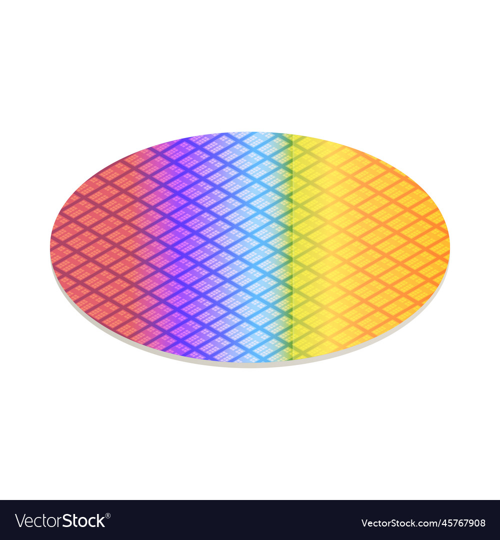 Semiconductor chip palette composition Royalty Free Vector