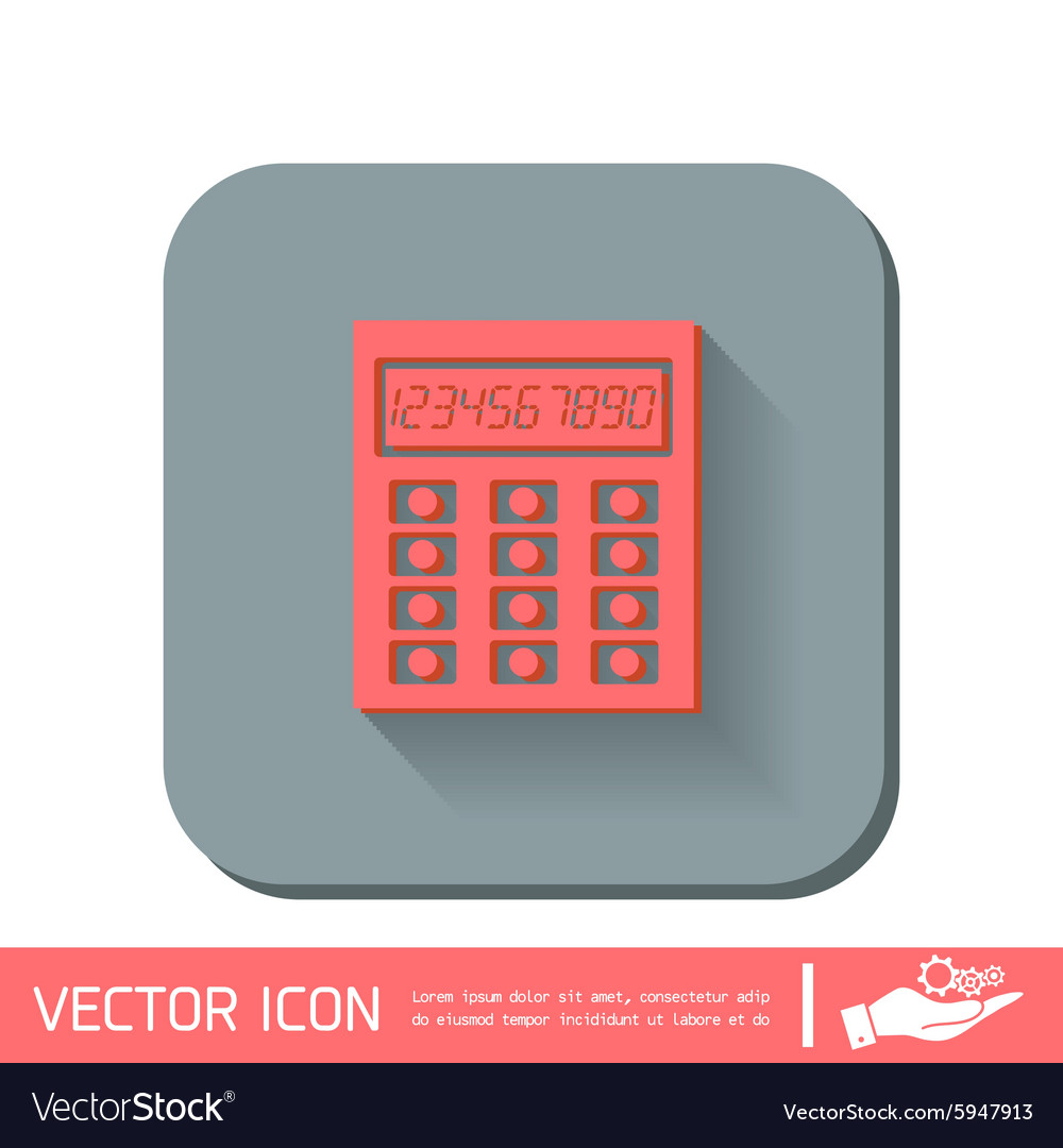Calculator Royalty Free Vector Image - VectorStock