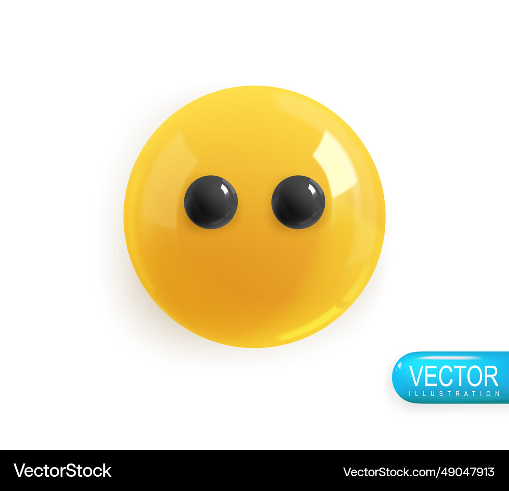 Smiley Gezicht Clipart Emoties Baby Emoji Gesicht 3D Modell