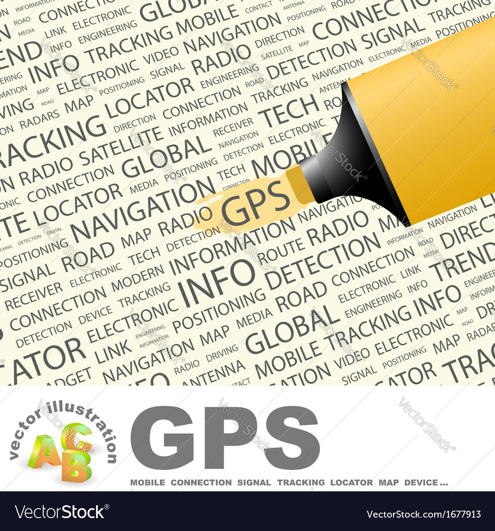 Gps Royalty Free Vector Image - VectorStock