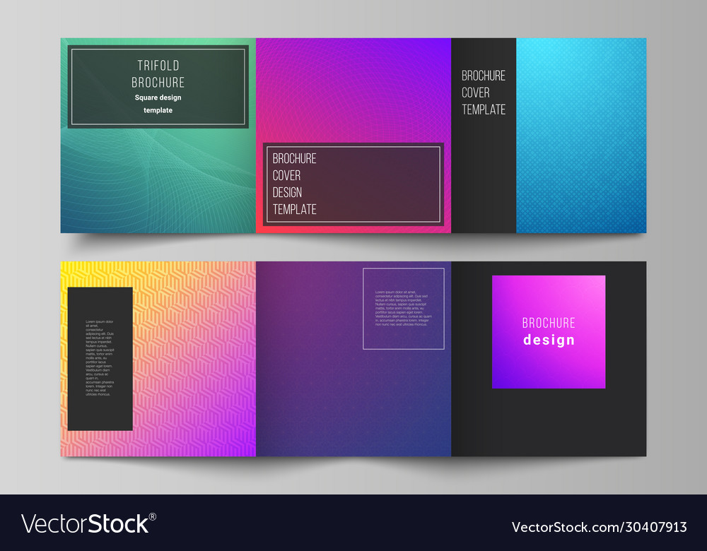 Minimal editable layout square Royalty Free Vector Image
