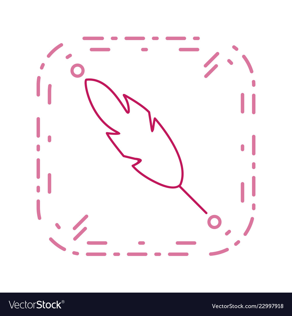 Calligraphy icon Royalty Free Vector Image - VectorStock