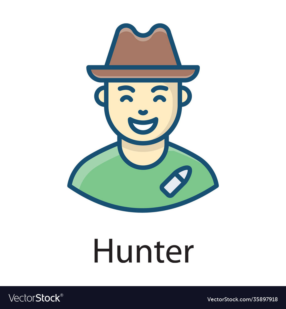 Hunter Royalty Free Vector Image - VectorStock