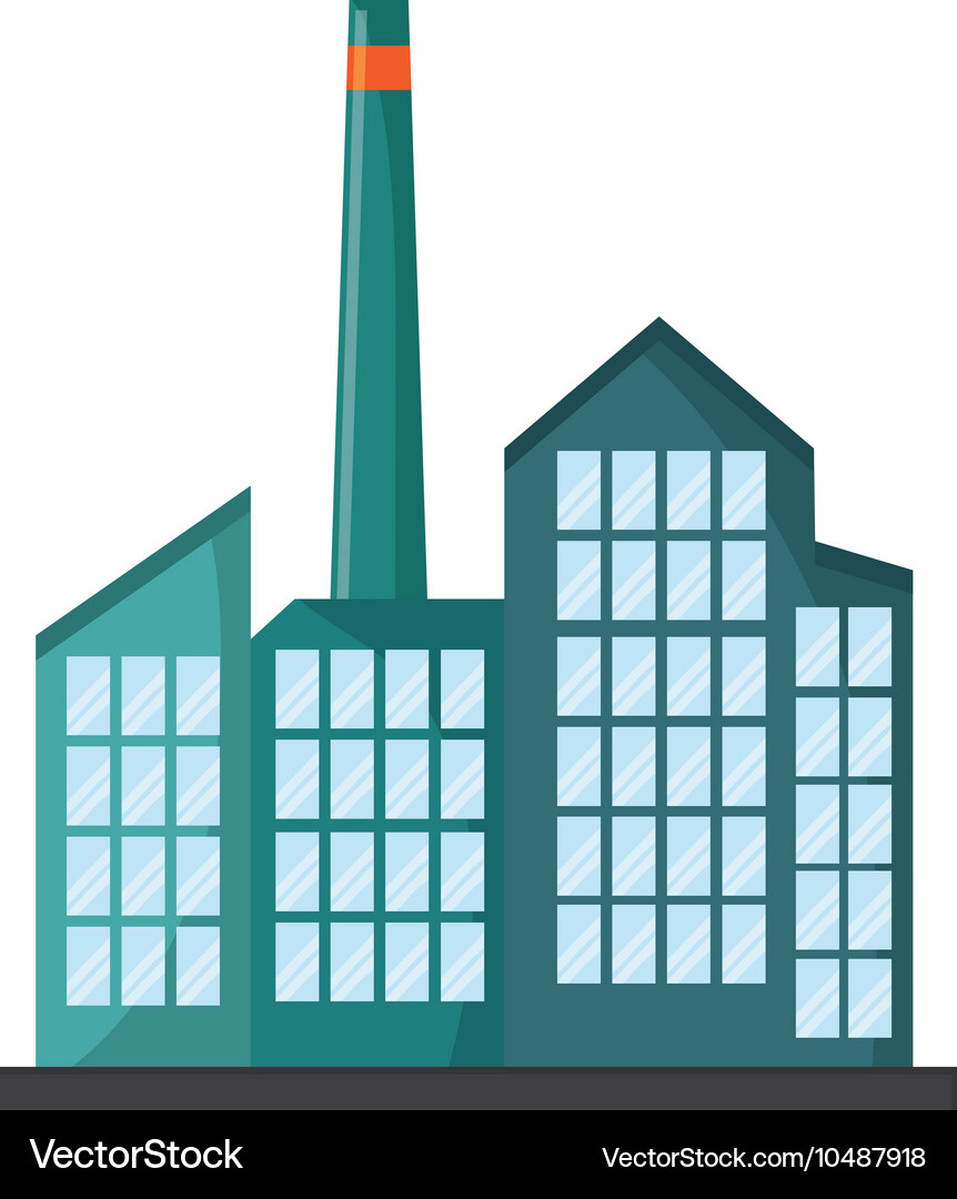 Plant factory industry design Royalty Free Vector Image