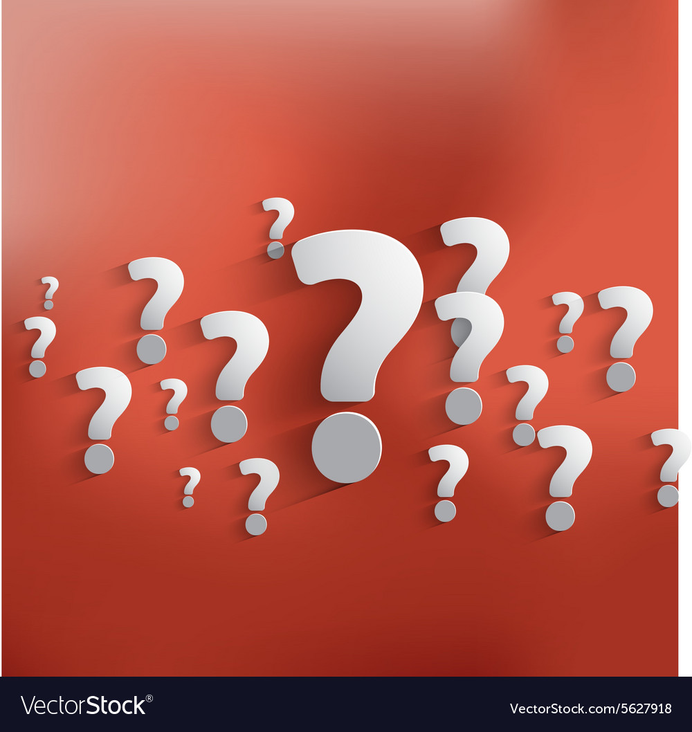 Question mark web icon background Royalty Free Vector Image