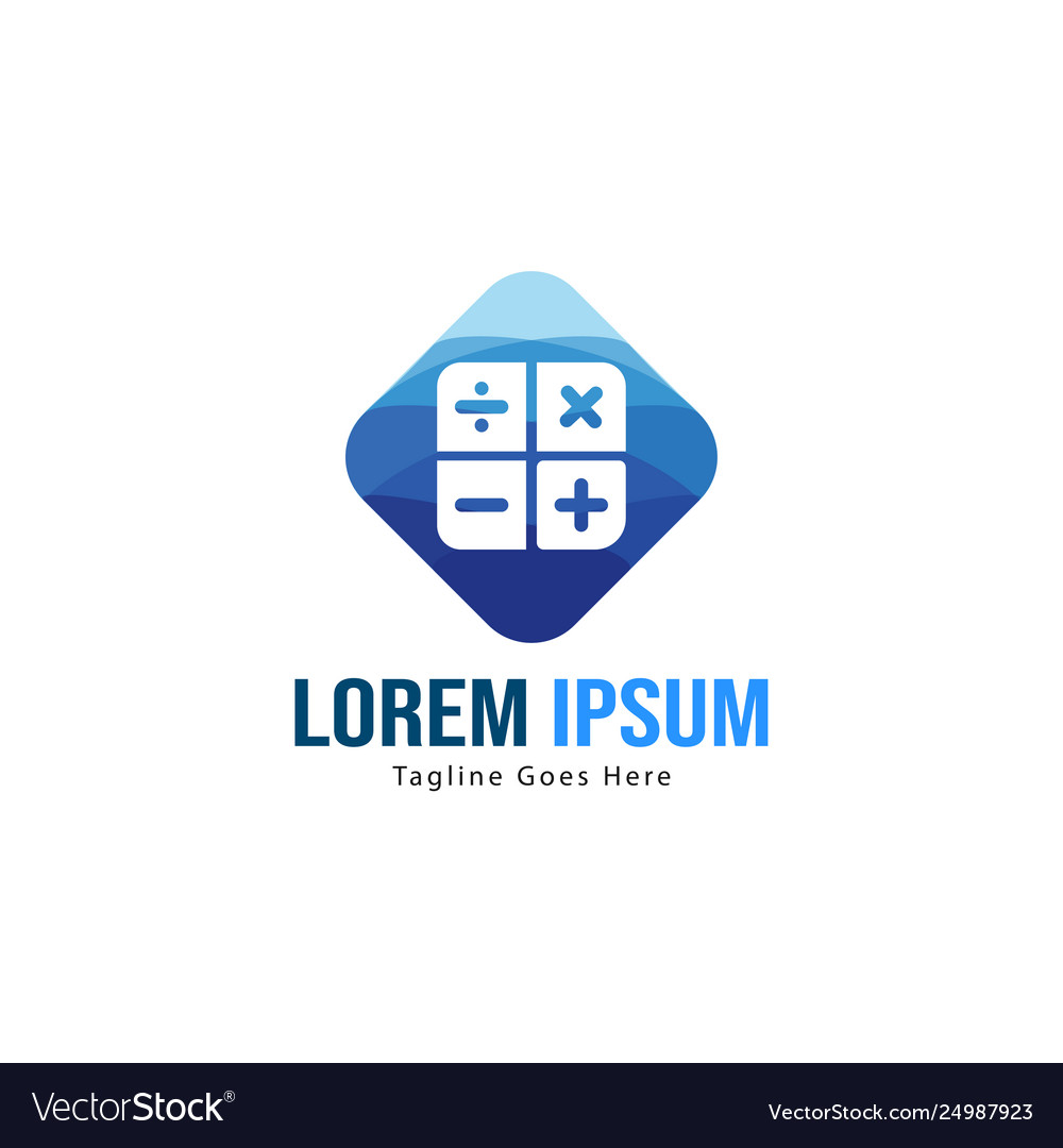 Finance logo template design logo Royalty Free Vector Image