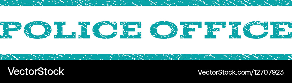 Police office watermark stamp Royalty Free Vector Image