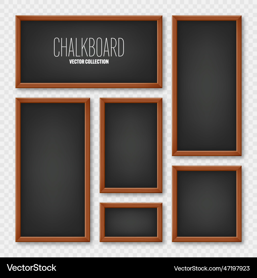Chalkboard Frame Vector