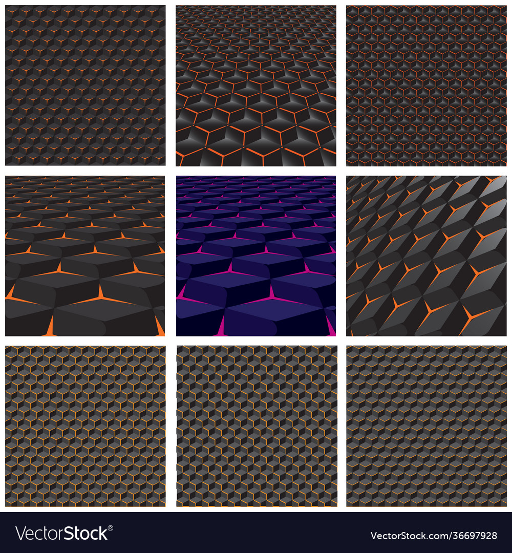 Set abstract backgrounds Royalty Free Vector Image