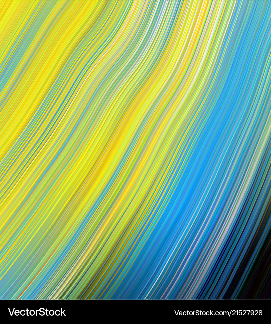 Watercolor style summer waves background Vector Image