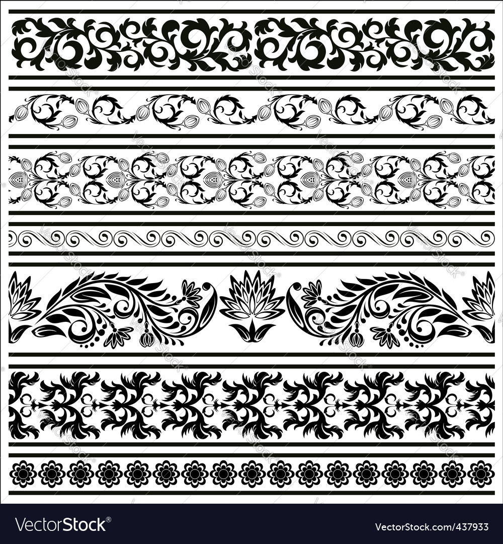 Borders Royalty Free Vector Image - VectorStock