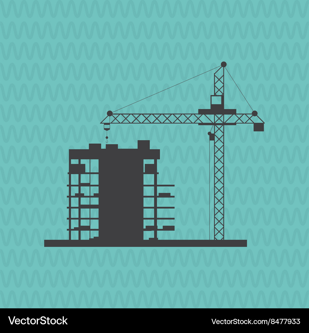 Icon of under construction design editable Vector Image