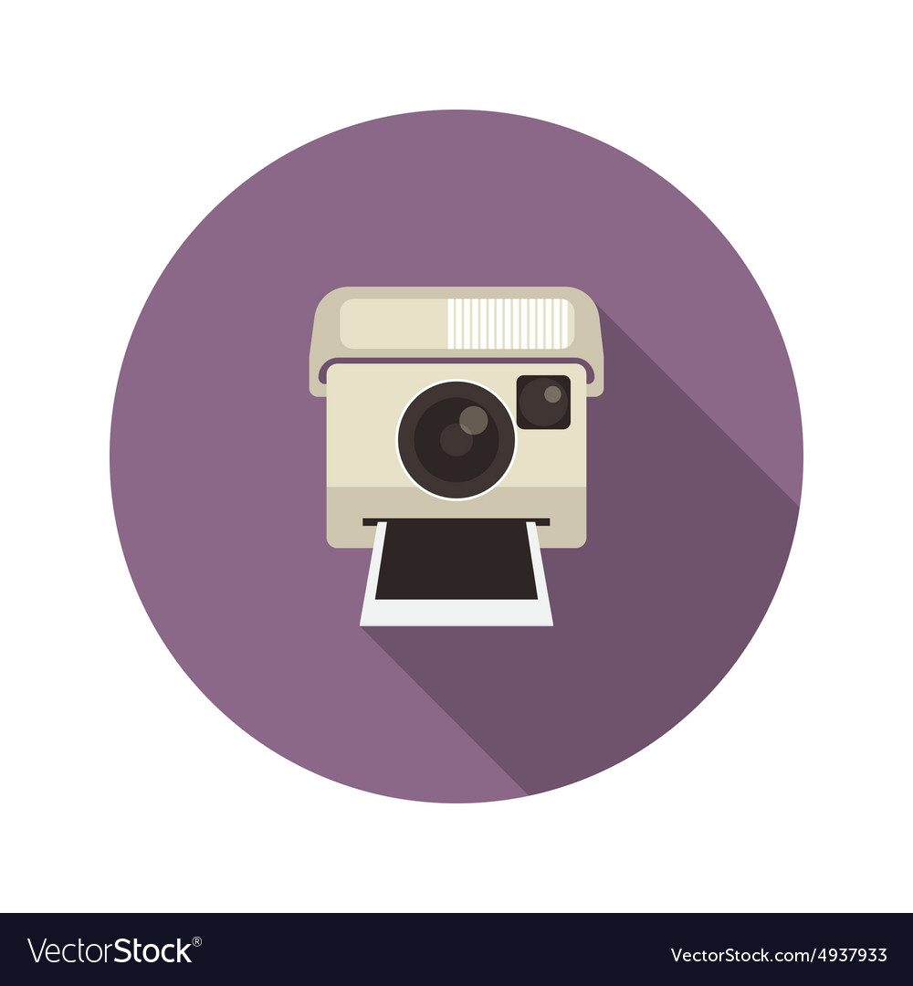 Instant camera Royalty Free Vector Image - VectorStock