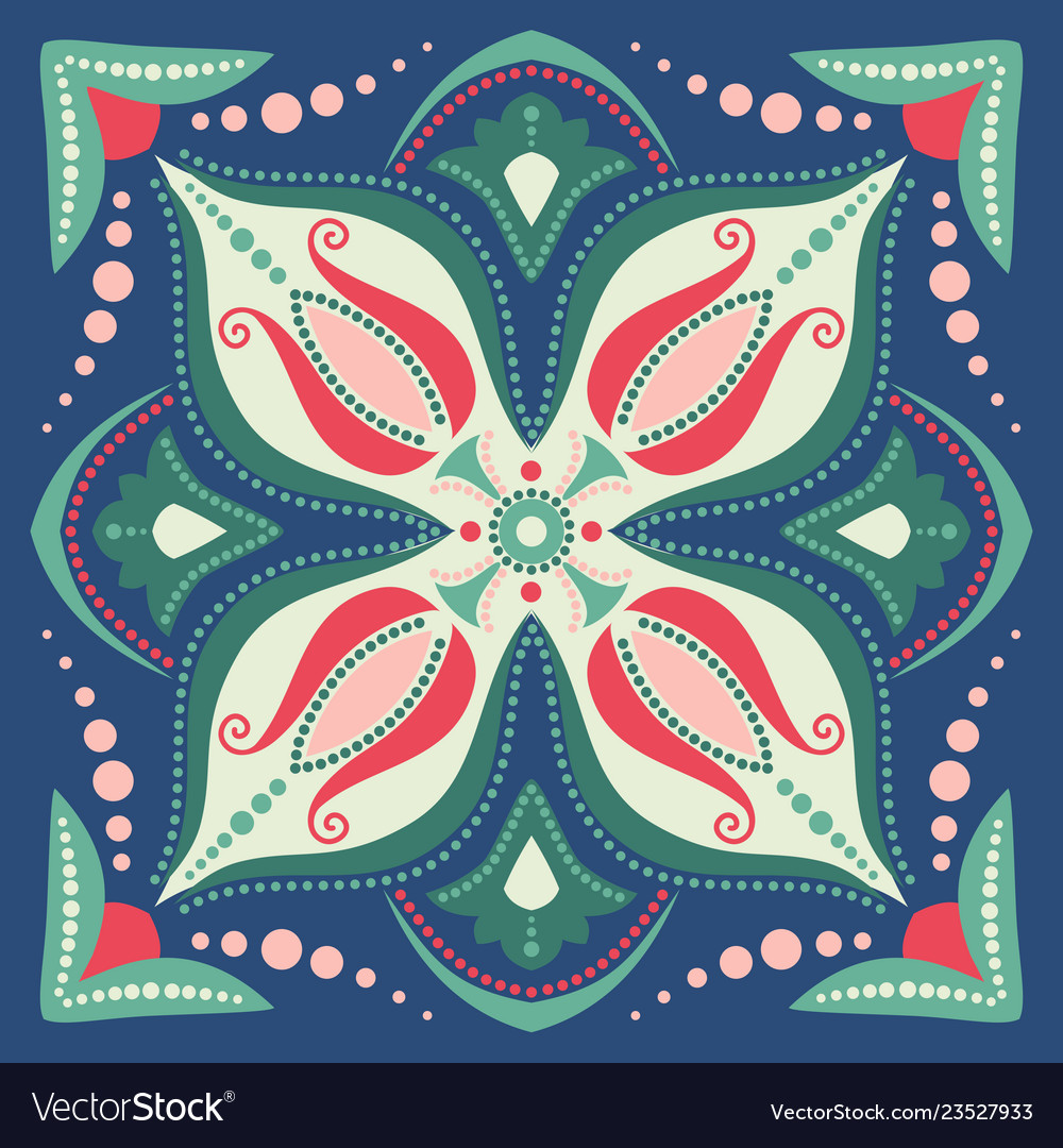 Tile pattern Royalty Free Vector Image - VectorStock