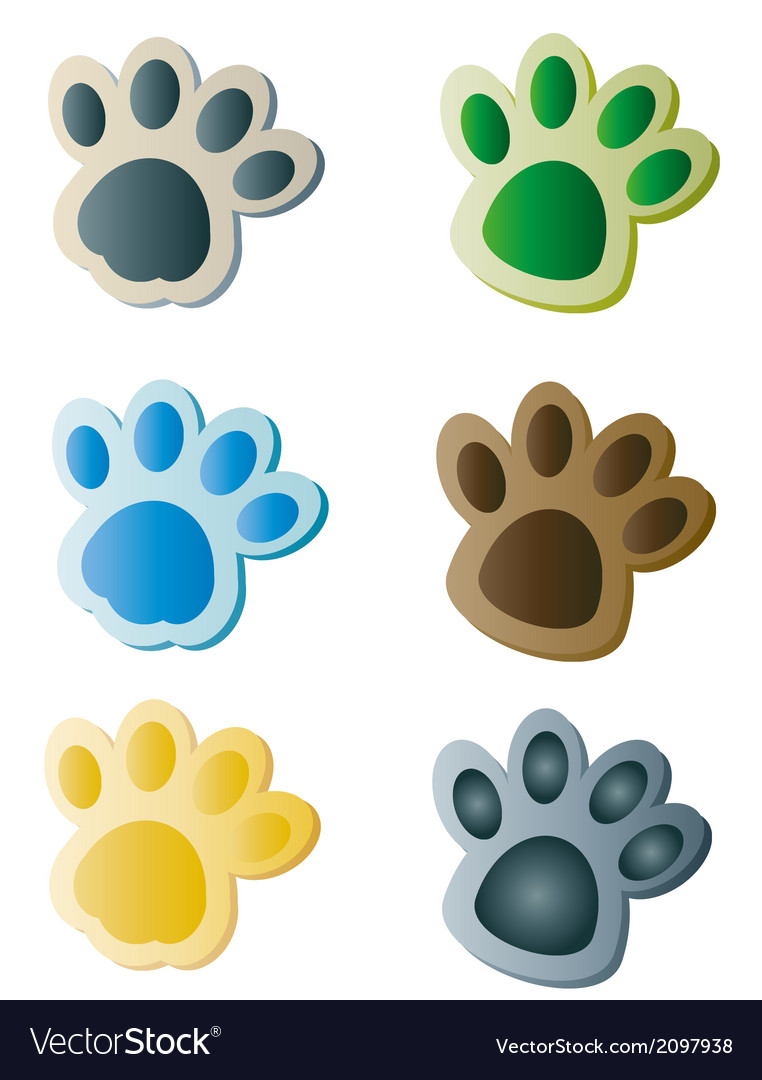 Paws Royalty Free Vector Image - VectorStock